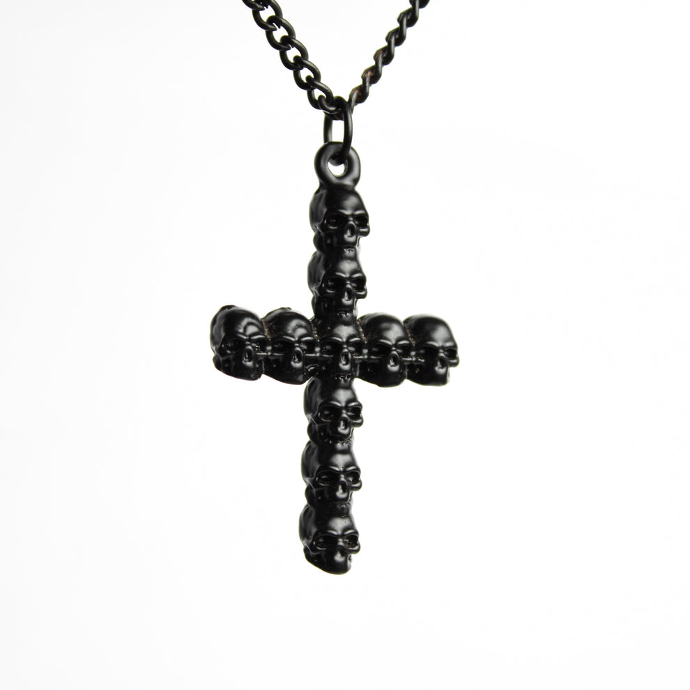 Skull Cross Necklace – Crook Store